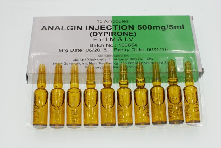 ANALGIN 500 MG/5ML 10 AMPOULES DE SOLUTION INJECTABLEMédicaments ...