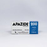 APAZIDE 200 MG 16 GÉLULESMédicaments - MBOAPHARMA
