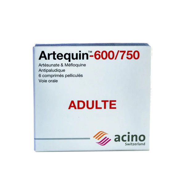 ARTEQUIN 600/750 6 COMPRIMÉSMédicaments - MBOAPHARMA